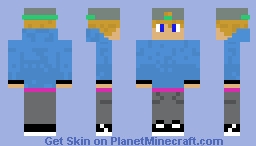 cap guy Minecraft Skin