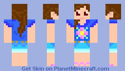 Summer Girl Minecraft Skin