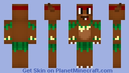 Jungle Thing Minecraft Skin