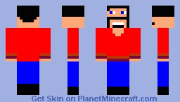 The New Bill Gates Minecraft Skin