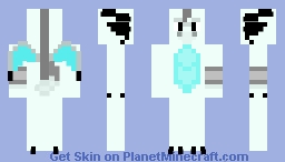 Ice Dragon Minecraft Skin