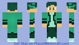 Green Boy By ArcadeSpeedaZ Minecraft Skin