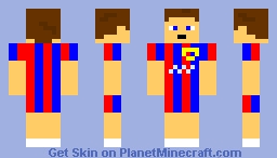 Messi Minecraft Skin