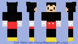 Mickey Mouse Minecraft Skin