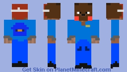 Mike Wearing Mask Minecraft Skin