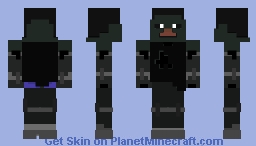 Phantom Steve Minecraft Skin