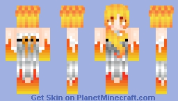 Element Fire Minecraft Skin