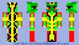rayquaza Minecraft Skin