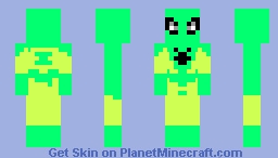 Green Spiderman Minecraft Skin