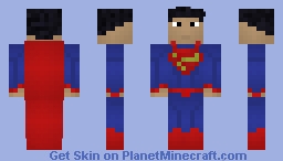 Superman Minecraft Skin