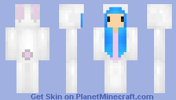 Cute Bunny Girl Minecraft Skin
