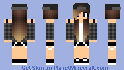 -DXS- Cool Girl Minecraft Skin