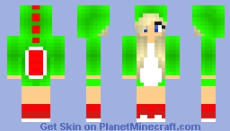 The Yoshi Fangirl Minecraft Skin