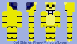 Golden Freddy Minecraft Skin