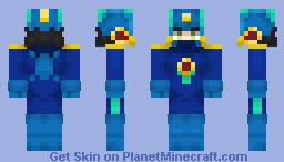 Megaman EXE Minecraft Skin