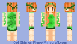 Nature Nymph Minecraft Skin