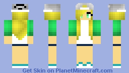 Sporty girl Minecraft Skin
