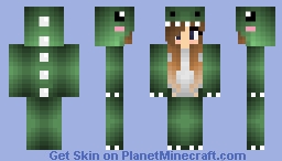 Green dragon Minecraft Skin