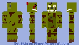 Springtrap Minecraft Skin