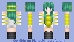 Water Goddess Minecraft Skin