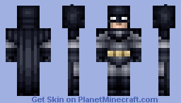 Batman(Inspired by the Arkham Series) Minecraft Skin