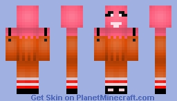 Chica's Cupcake Minecraft Skin
