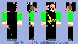 Distorted Sgt Eletrode Minecraft Skin