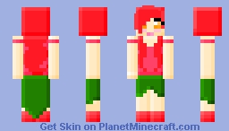 Flower Girl #2: Rose Minecraft Skin