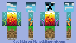 The Elemental Minecraft Skin
