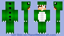 Dino Boy Minecraft Skin