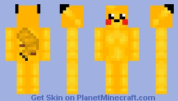 Pikachu Minecraft Skin
