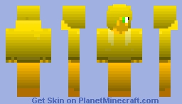 Golden Girl Minecraft Skin
