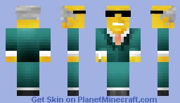 MLG MrBurns Minecraft Skin