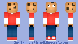 Cookie Man Minecraft Skin
