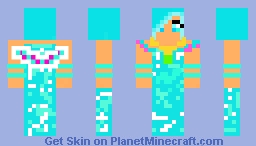 Pretty fairy prom girl Minecraft Skin