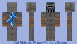 Grey Knight Minecraft Skin