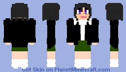 Kyoko Kirisaki- Black Cat/ To Love-Ru Minecraft Skin