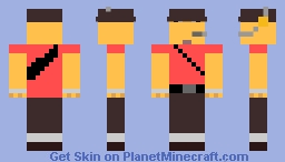Team fortress 2 red scout skin Minecraft Skin