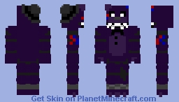 Shadow Freddy Minecraft Skin