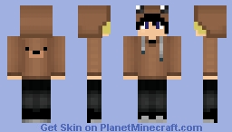 Bear Man Minecraft Skin