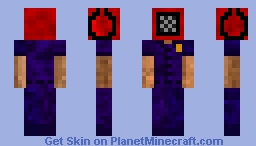 Phone Guy Minecraft Skin