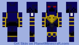 Ultramarine Tactical Marine Minecraft Skin