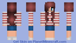 Simple Girl Minecraft Skin