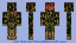 Wood Golem (New) Minecraft Skin