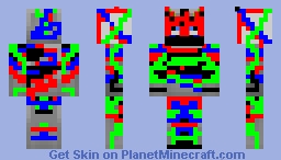 color man Minecraft Skin