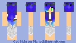 Moon goddess Minecraft Skin