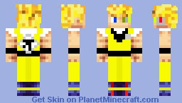 xenoverse character Minecraft Skin