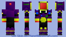 Napalm Man Minecraft Skin