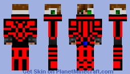 Red Jacket Minecraft Skin