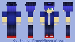 sonic (human version) Minecraft Skin